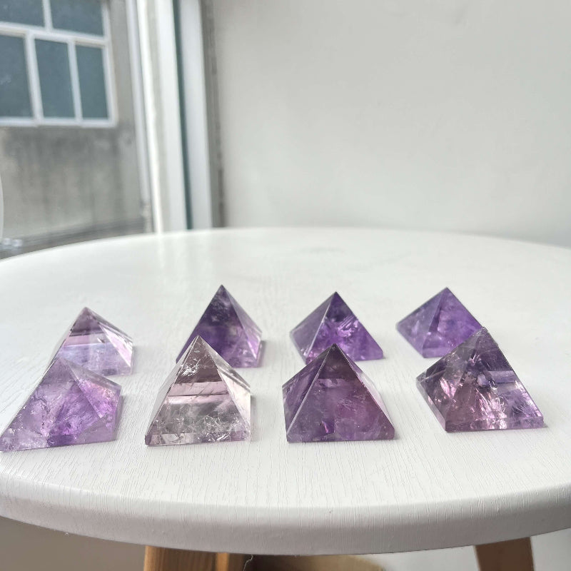 Wholesale Amethyst Pyramids for Crystal Healing – Crystal Wholesale