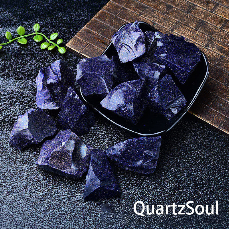 Raw Blue Sandstone Quartz Crystals stones – Crystal Wholesale