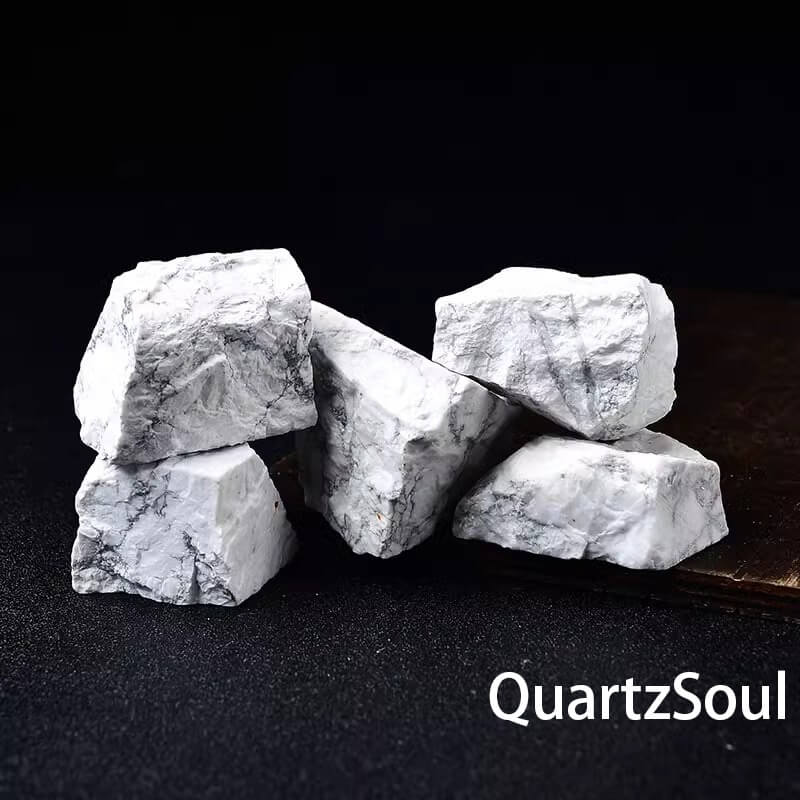 Raw Howlite Crystal Stone | Natural Healing Gems – Crystal Wholesale